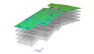 [midas Gen Application Tutorial] Meshed Slab and Wall Design as per ACI318-11
